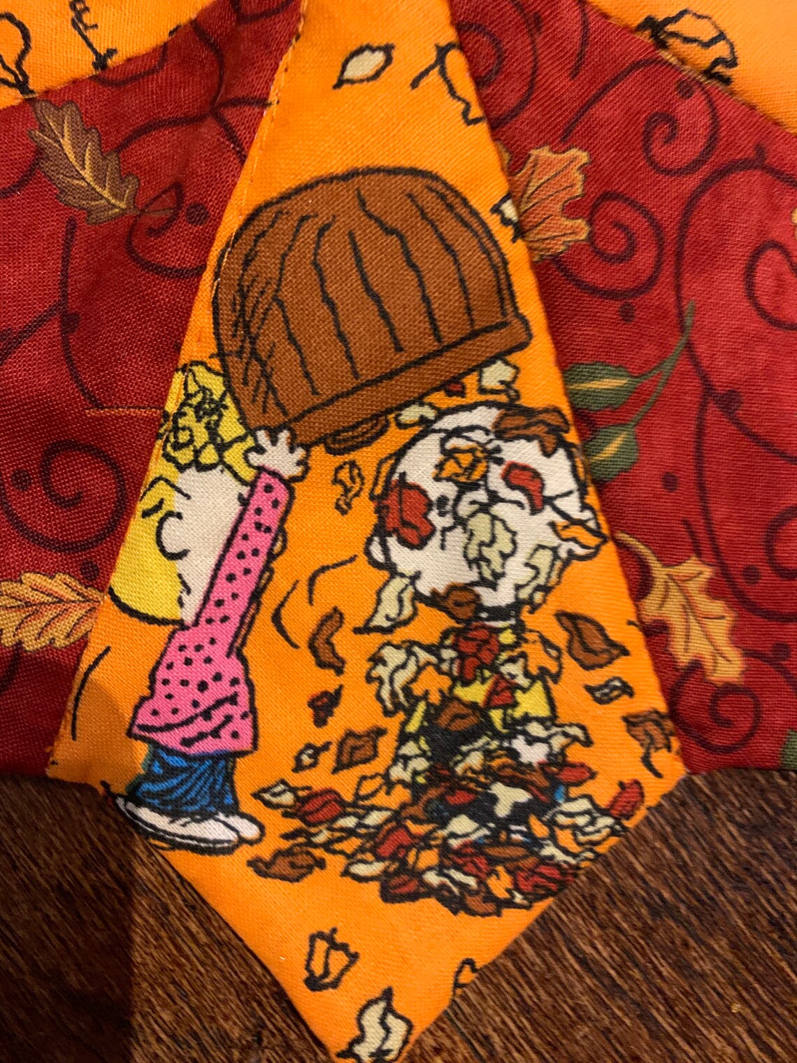 Peanuts Fall Tree Skirt, Variety of Diameters, Table Top, Mini, Orange ...