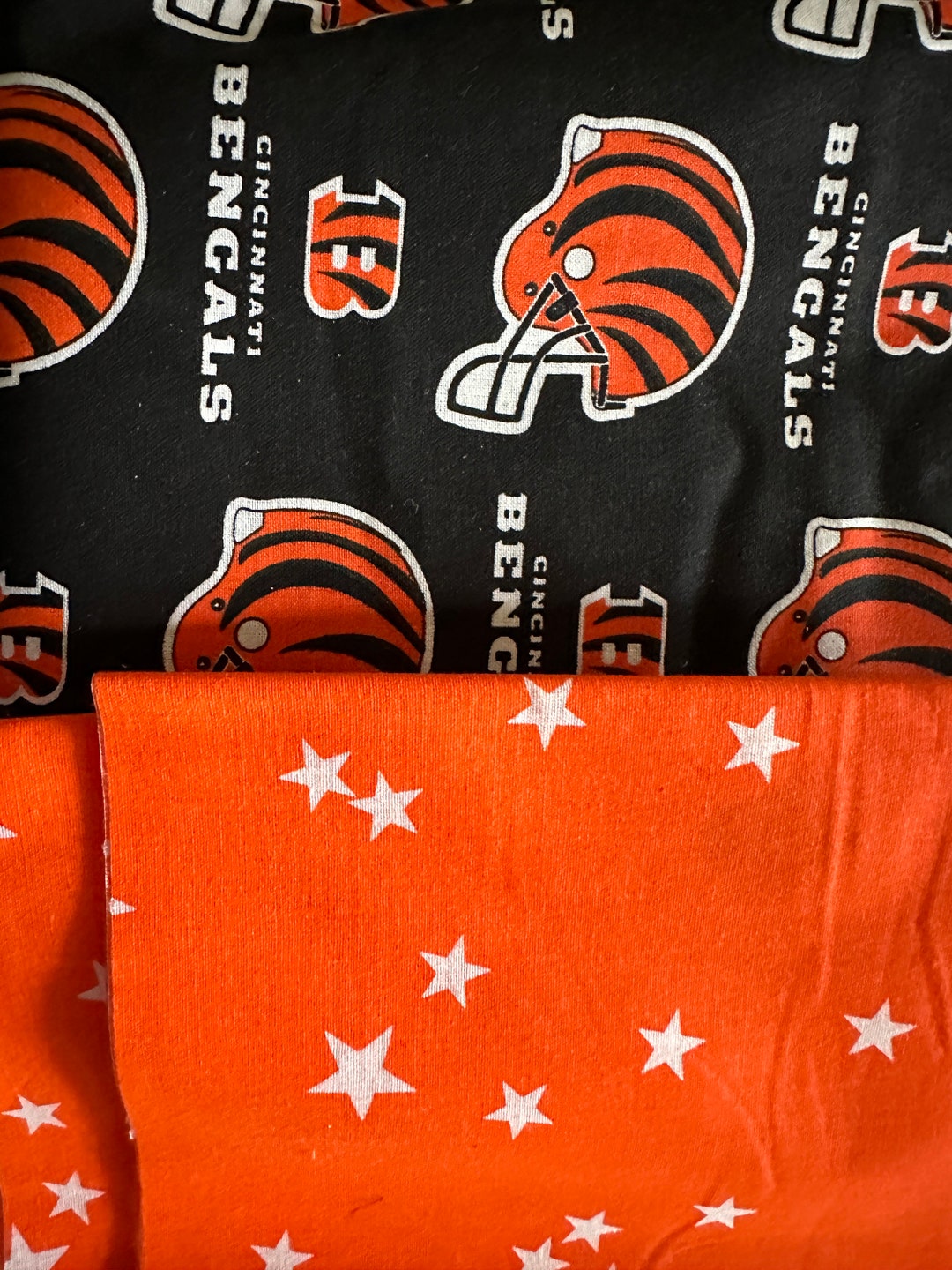 Gesteppter Weihnachtsbaum-Rock, Cincinnati Bengals, schwarz, orange ...
