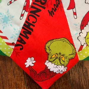 Christmas Tree Skirt, Table Top, Tiny, Grinch, Red, Small, Quilted - Etsy