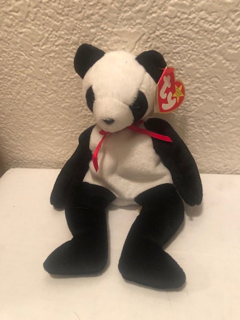 TY Beanie Baby - Fortune the Panda - Etsy