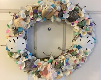 Sea shell wreath | Etsy