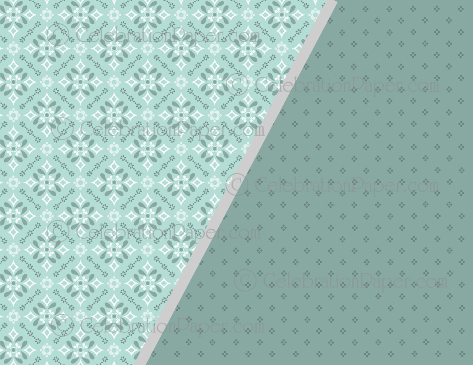 Teal Digital Paper, Turquoise Striped Digital Paper, Digital Background ...