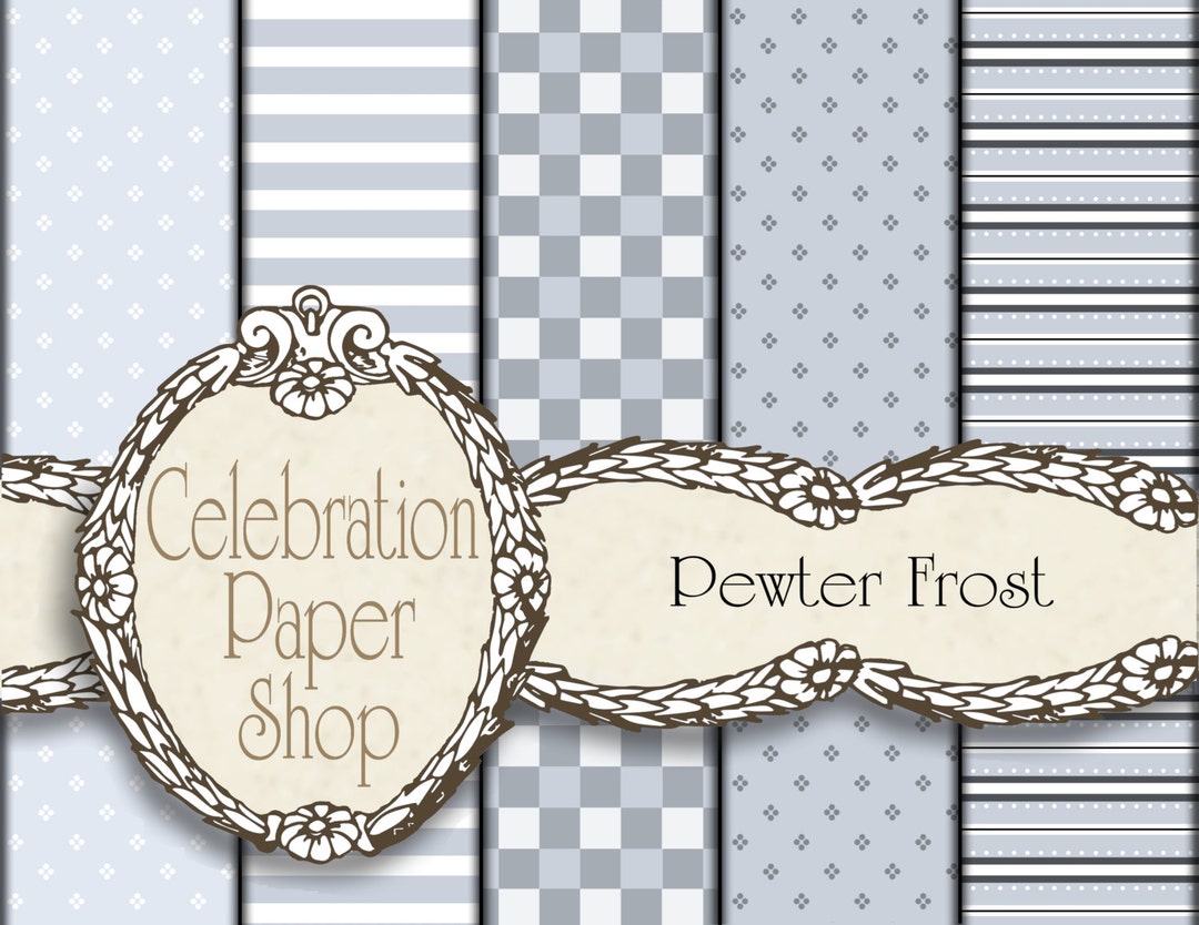 Blue Digital Paper, Baby Digital Paper, Pastel Digital Paper for Baby ...