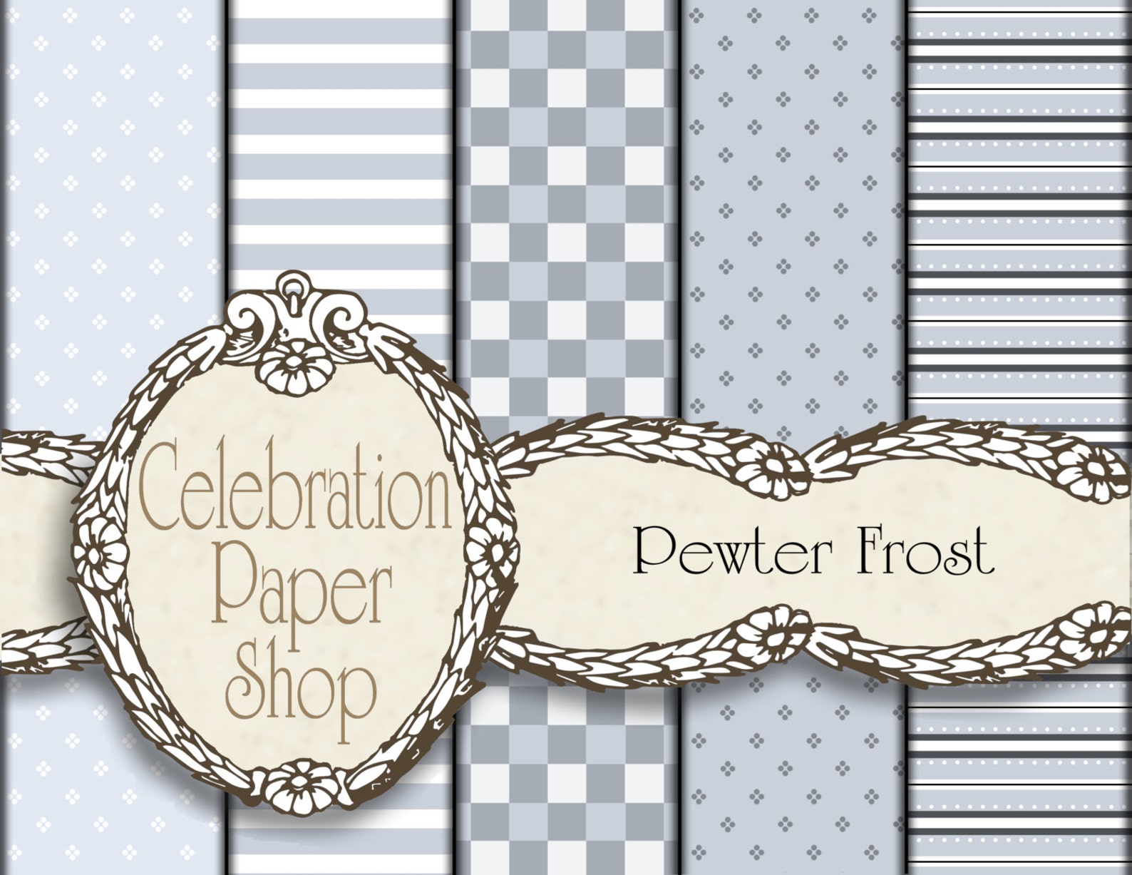 Blue Digital Paper, Baby Digital Paper, Pastel Digital Paper for Baby ...