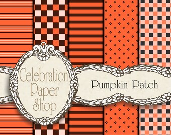 Halloween Digital Paper Ghost Scrapbook Paper Spider Paper - Etsy