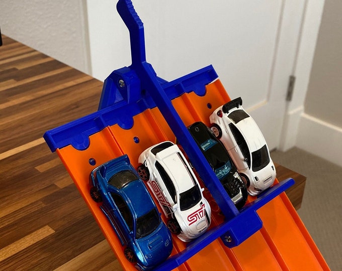 Toy Car Starting Gate (2,4 or 6 Lane Options) - Etsy
