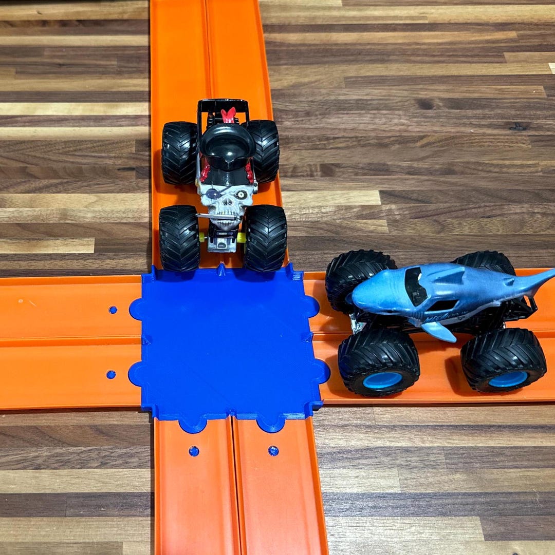 4 Way Cross Track Connector (pick Lane Sizing) - Etsy