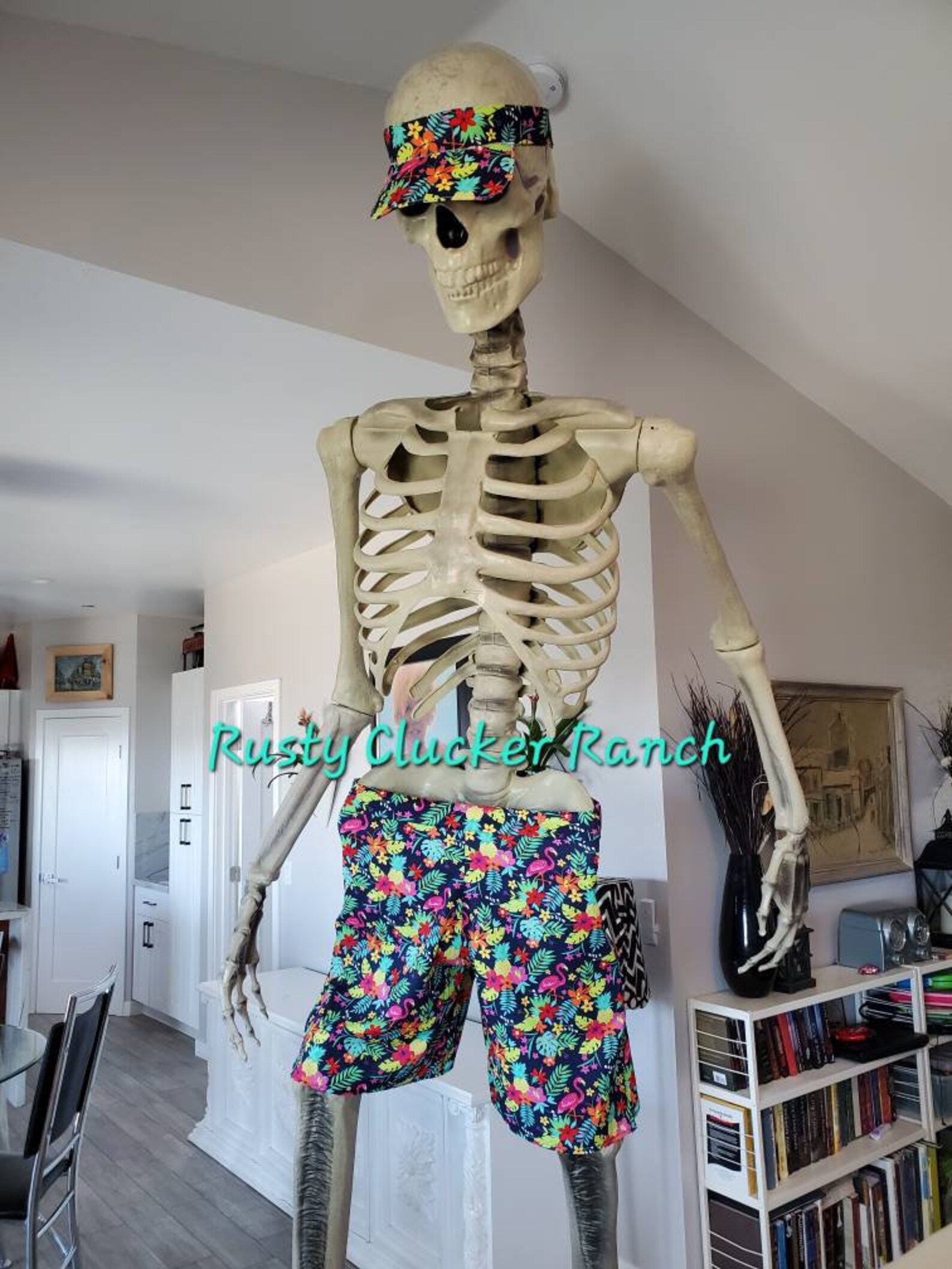 12 Ft Skeleton SWIM WEAR skeleton & Hats Not Included - Etsy