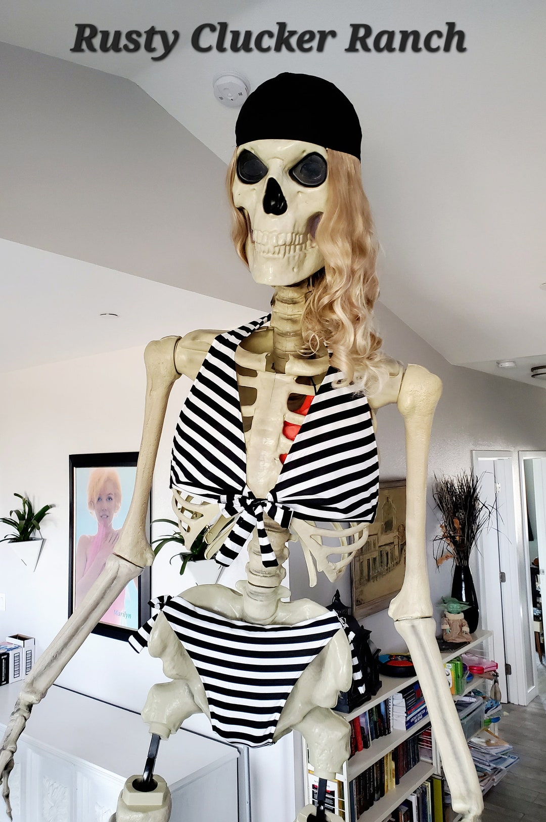 12 Ft Skeleton SWIM WEAR!!!!! (skeleton & Hats Not Included) - Etsy