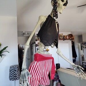 12 Ft Skeleton Pirate Costume skelleton Not Included - Etsy