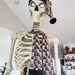 12 Ft Skeleton and Inferno Scarf (only) (hat & Skeleton Not Included ...