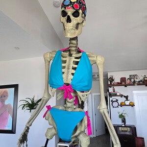 12 Ft Skeleton SWIM WEAR skeleton & Hats Not Included - Etsy