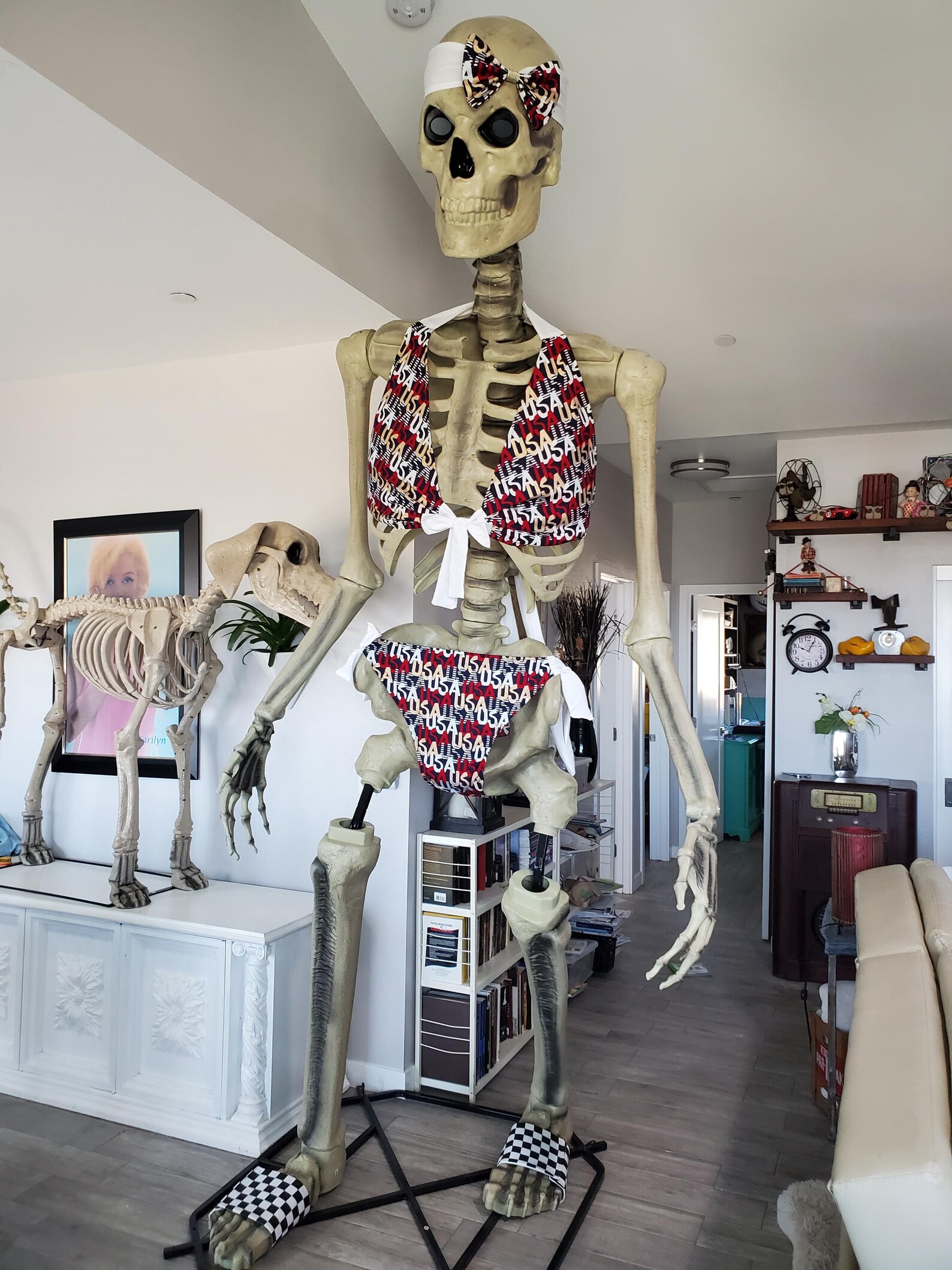 12 Ft Skeleton SWIM WEAR!!!!! (skeleton & Hats Not Included) - Etsy
