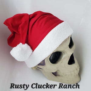12 Ft Skeleton and Inferno Santa Hat (skeleton Not Included) - Etsy