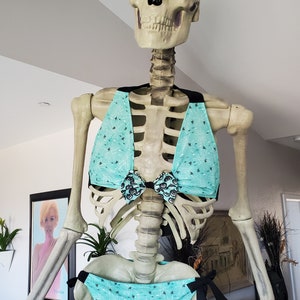 12 Ft Skeleton SWIM WEAR skeleton & Hats Not Included - Etsy