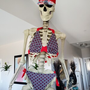 12 Ft Skeleton SWIM WEAR skeleton & Hats Not Included - Etsy