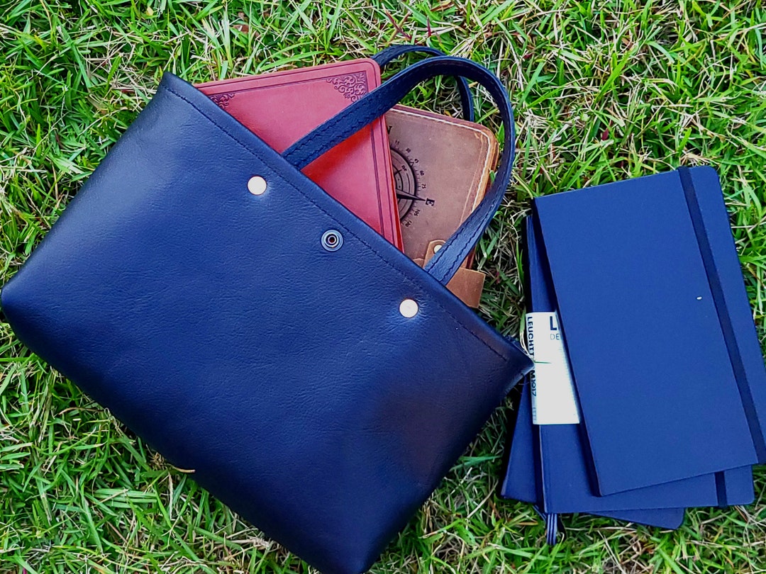 Leather Journal Bag Leather Bible Bag Leather Book Bag, Leather Bag ...