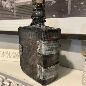 Bottle Book. Antique Book. Unique Bottle Art. Home Decor. - Etsy