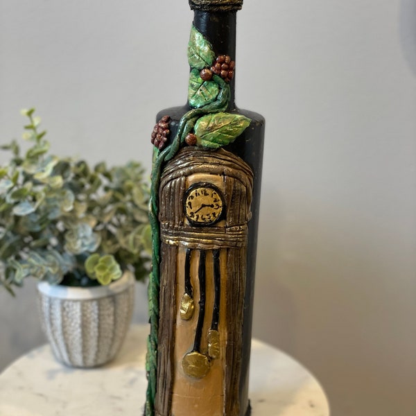Wine Bottle Clock - Etsy