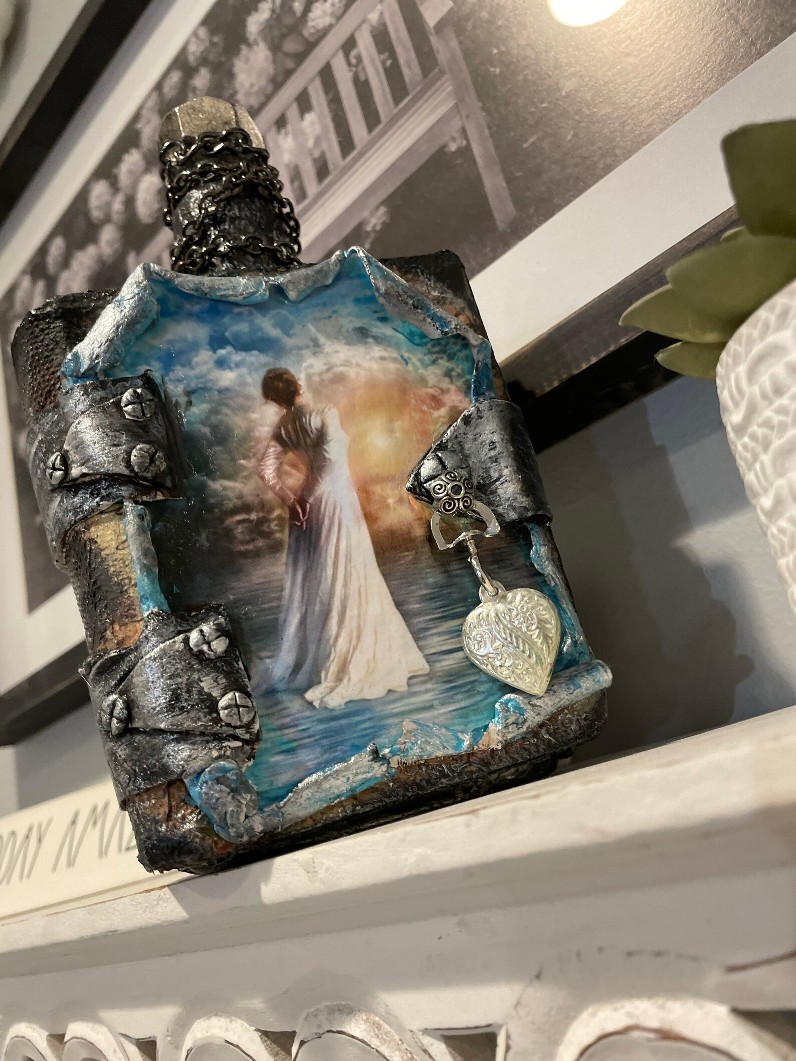 Bottle Book. Antique Book. Unique Bottle Art. Home Decor. - Etsy