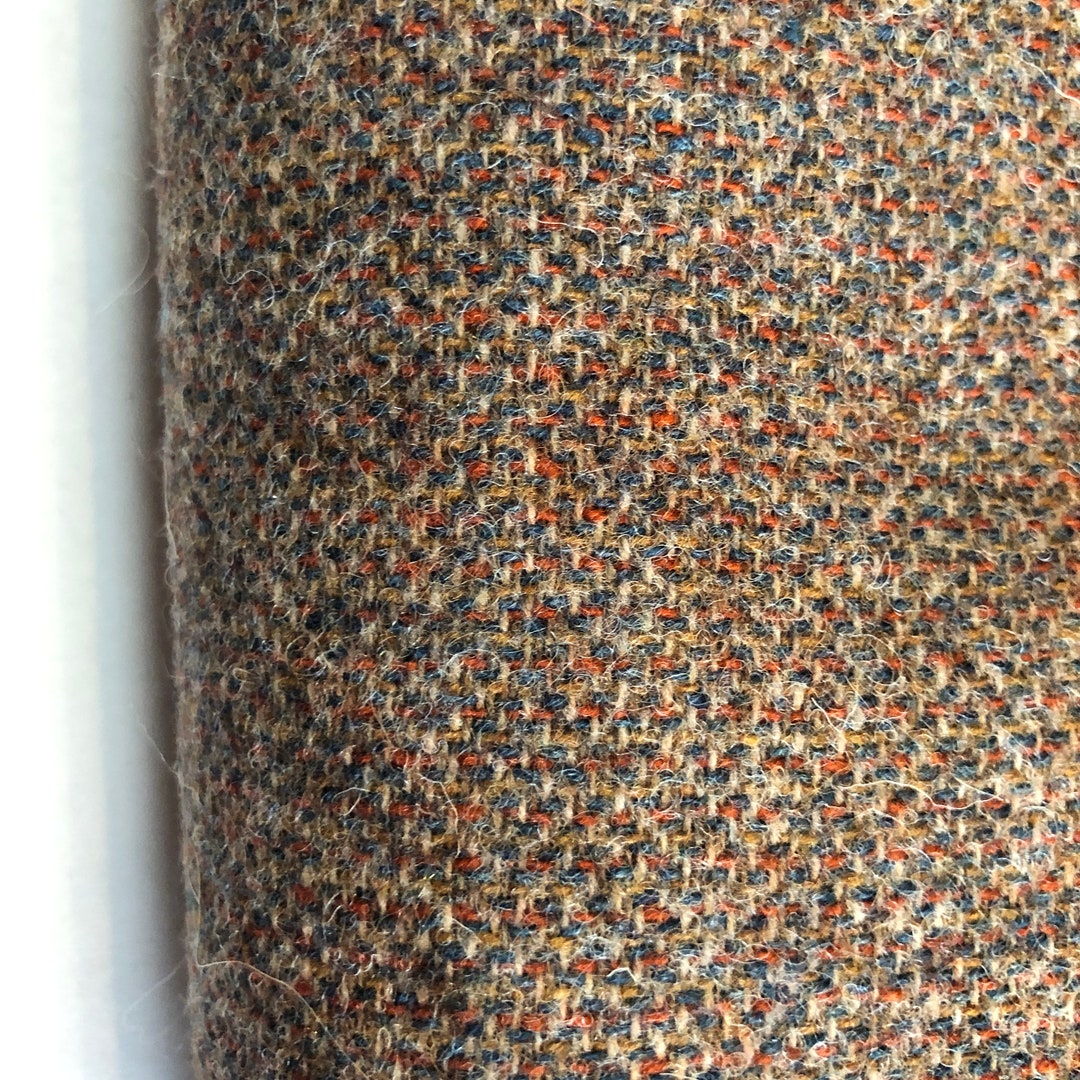 Multi-coloured Tweed Wool Fabric From Woolrich Mills - Etsy