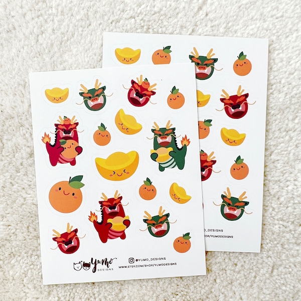 Chinese Stickers - Etsy