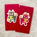 Year of the Dragon Red Envelope Gold - Lucky Money Money Envelope Lunar ...