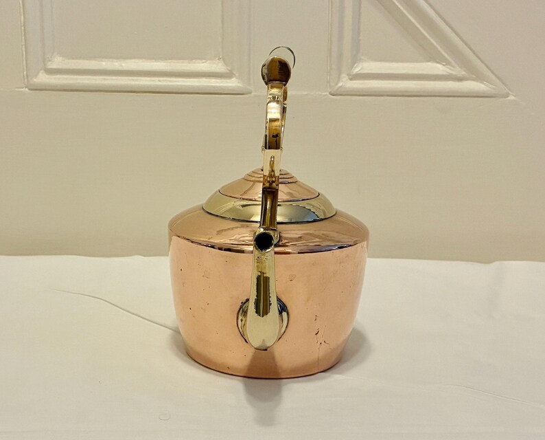 Antique English Country House Kitchen Hand Forged Copper 3 Imperial ...