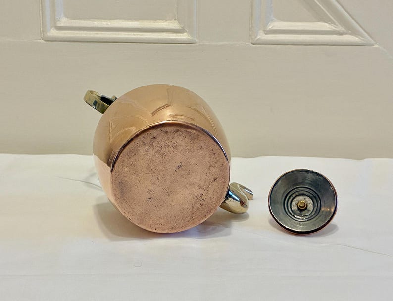 Antique English Country House Kitchen Hand Forged Copper 3 Imperial ...