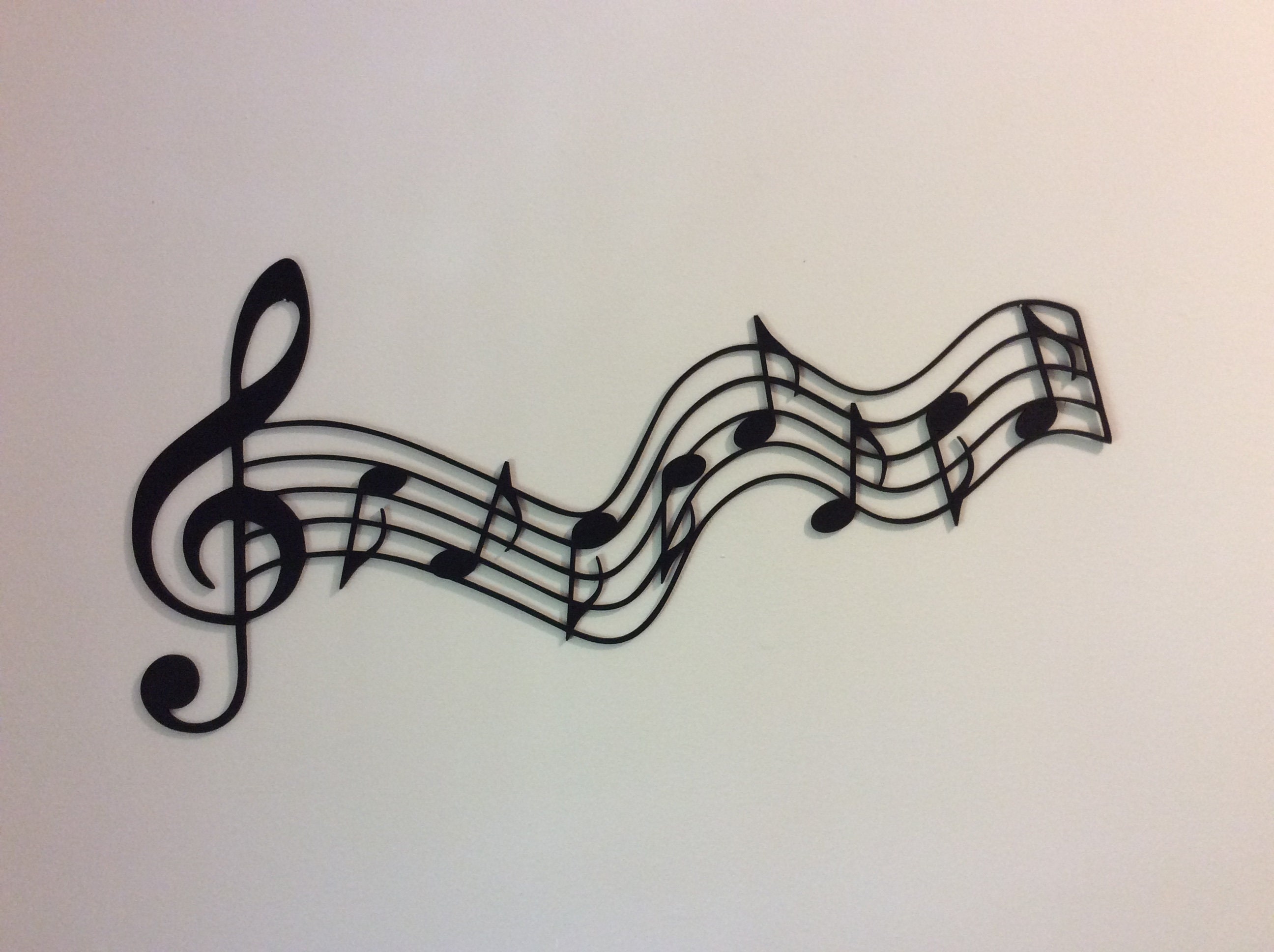 Wavy Music Notes
