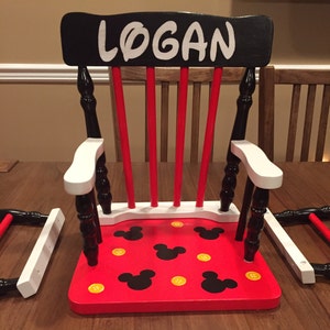 Mickey Mouse - Mickey Mouse Rocking Chair - Mickey Mouse Nursery ...