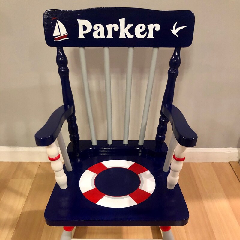 Nautical Chair - Etsy