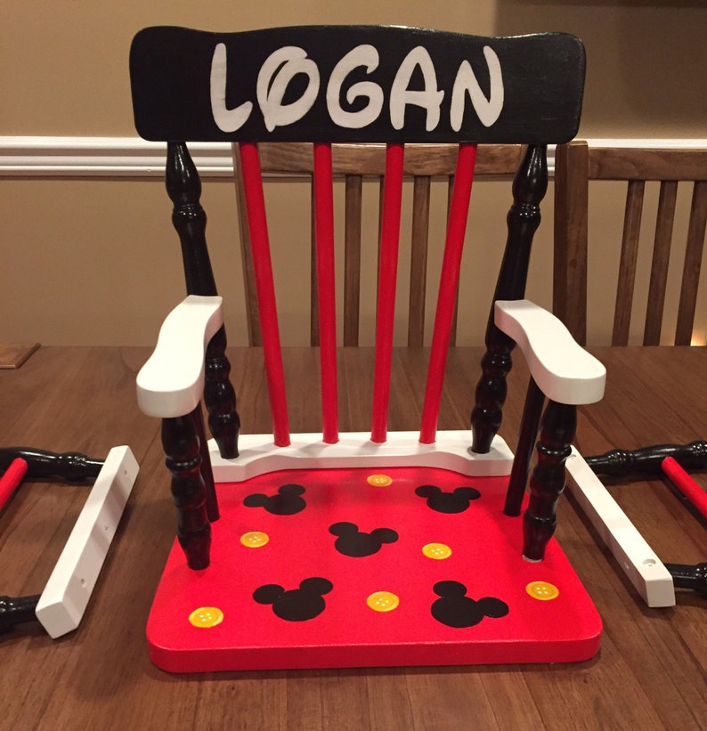 Mickey Mouse - Mickey Mouse Rocking Chair - Mickey Mouse Nursery ...