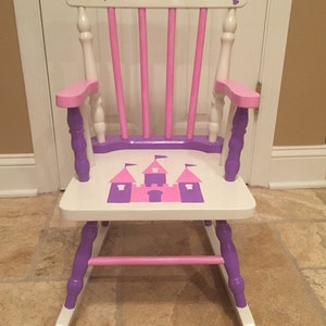 Princess Rocking Chair - Princess Chair - Princess Kids - Princess ...