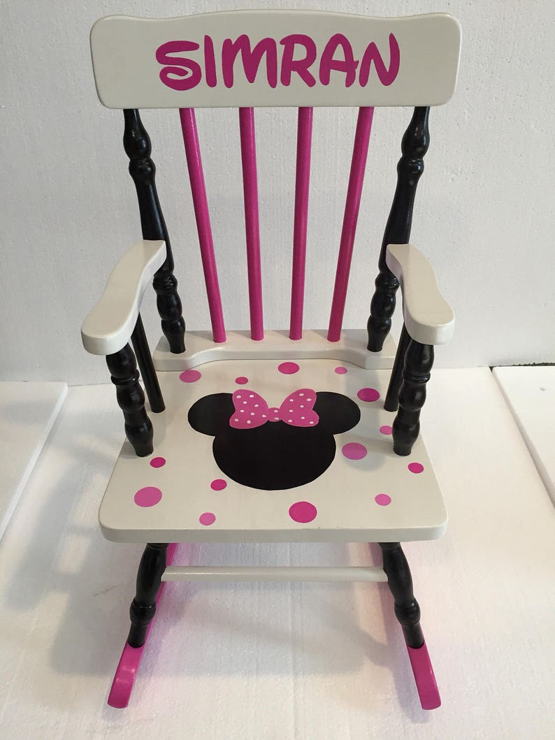 Minnie Mouse Rocking Chair Minnie Mouse Kids Bedroom Minnie Mouse ...