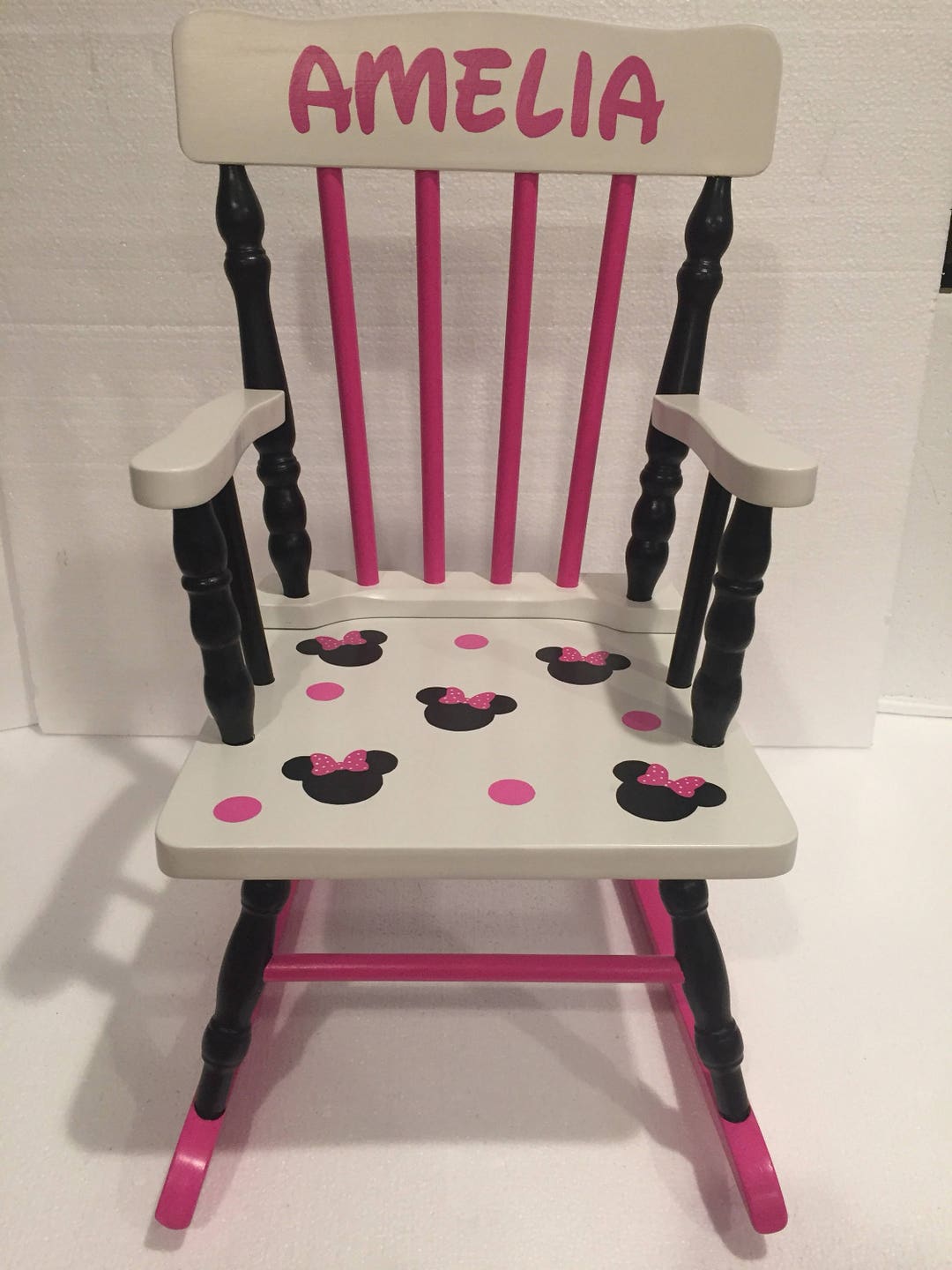 Minnie Mouse Rocking Chair - Minnie Mouse Kids Bedroom - Minnie Mouse ...