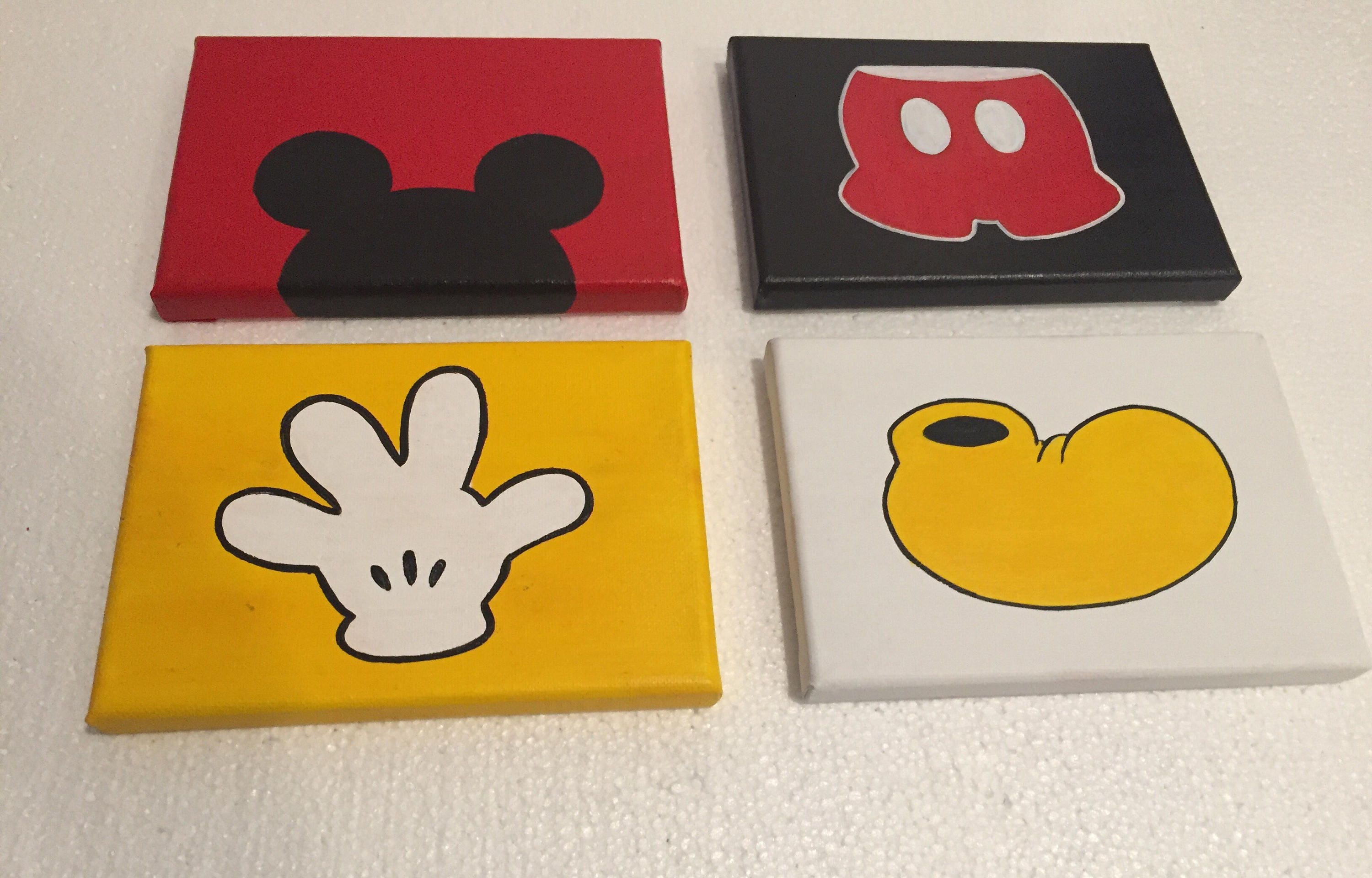 Mickey Mouse Wall Art Mickey Mouse Decor Mickey Mouse - Etsy