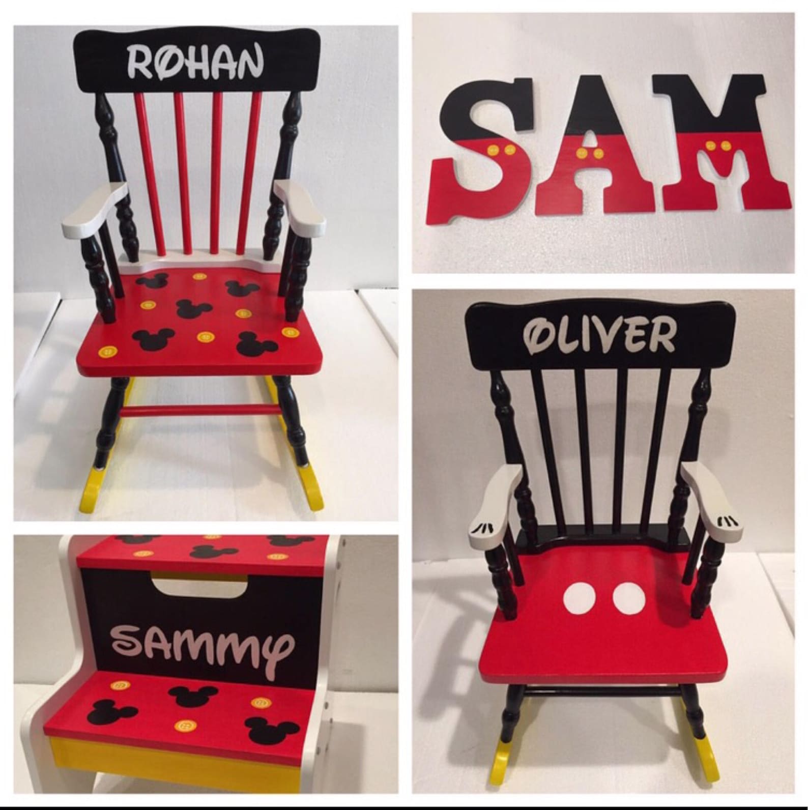 Mickey mouse canvas art mickey mouse nursery decor mickey | Etsy