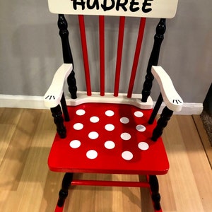 Minnie Mouse Kids Rocking Chair 2 - Minnie Mouse Nursery - Minnie Mouse ...