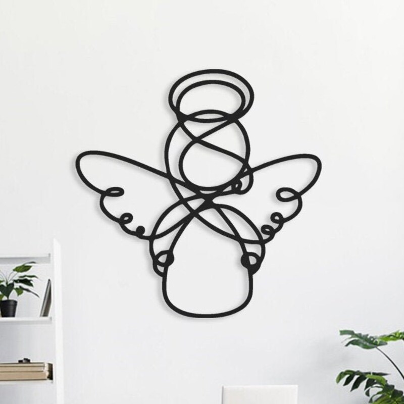 Angel Wall Decor - Etsy