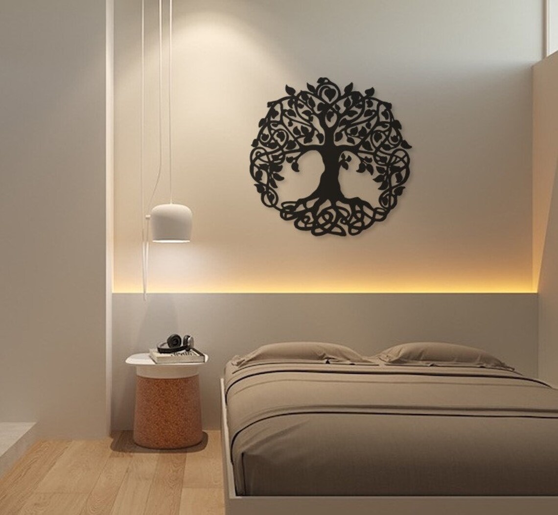 Tree of Life Wall Art, Tree Wall Decor, Family Tree Wall Hanging ...