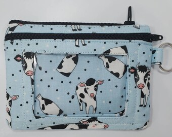 Cow print wallet | Etsy