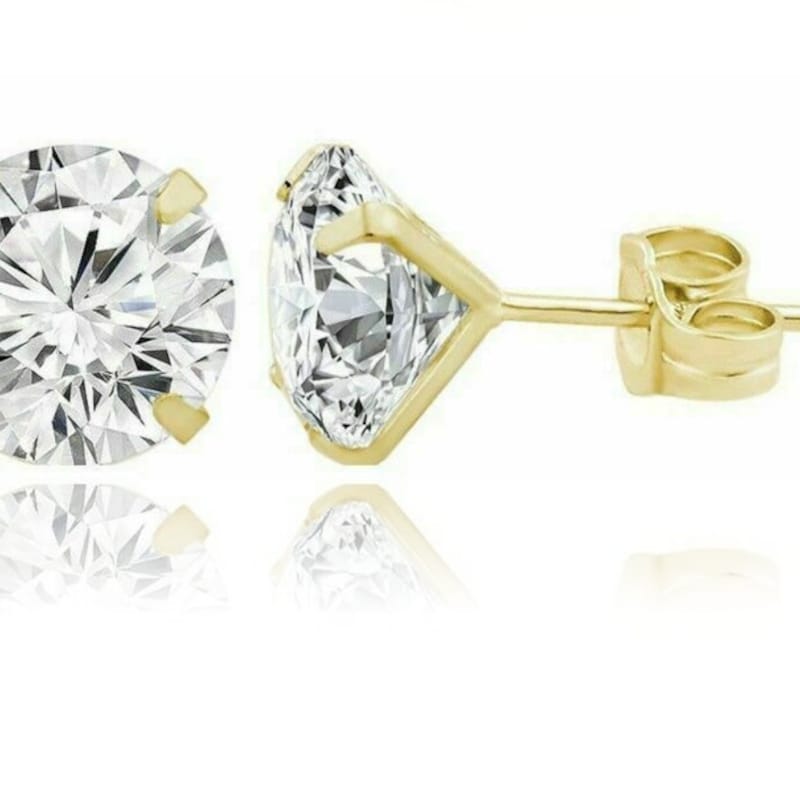 14k Gold Earrings - Etsy