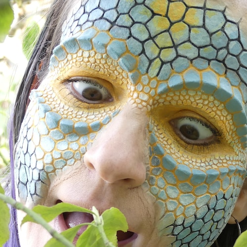 Asymmetrical Reptile Prosthetic Set lizard / Snake / Iguana / - Etsy