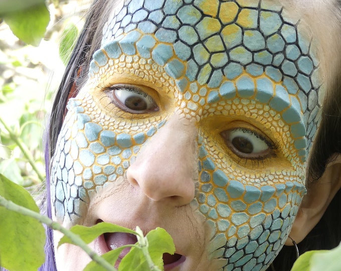 Full Reptile Prosthetic Set lizard / Snake / Iguana Fantasy - Etsy