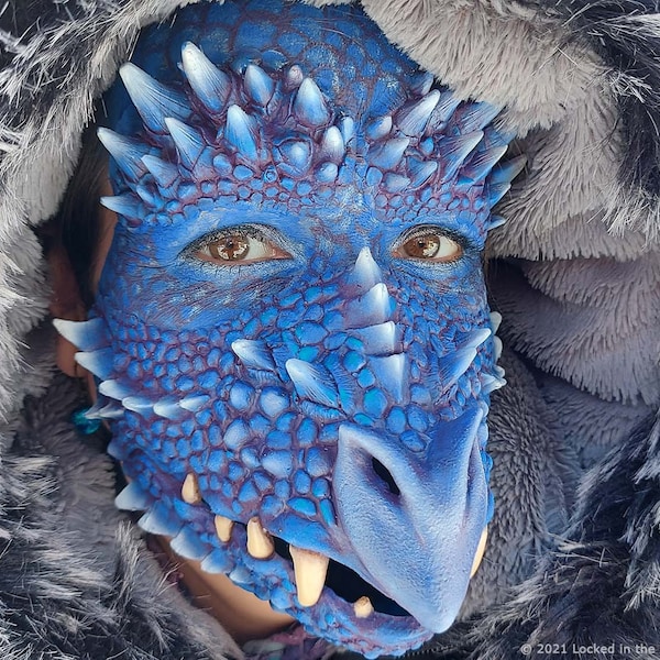 Dragon Mask - Etsy