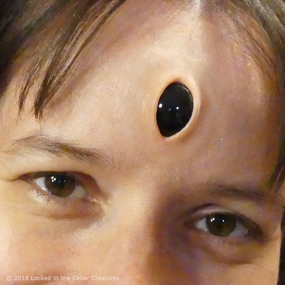 Wide Vertical Third Eye Prosthetic (latex) - Etsy