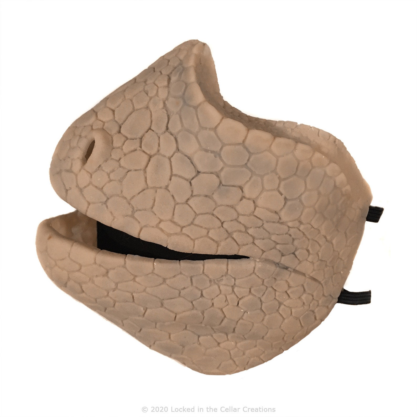 Deluxe Reptile Face Mask Iguana/snake/lizard/mutant Animal - Etsy