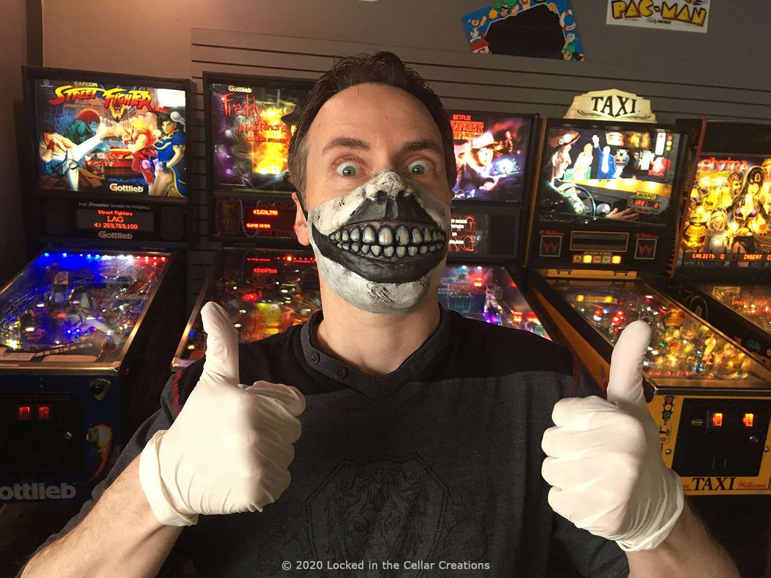 Creepy Clown Face Mask Unique Latex Mask With Cotton Lining | Etsy