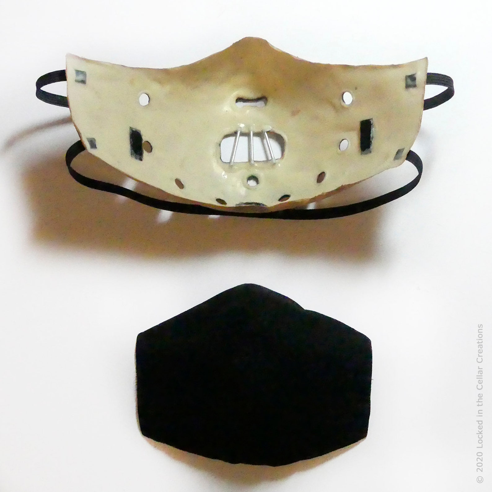 Hannibal Lecter Face Mask Latex Mask with Black Cotton | Etsy